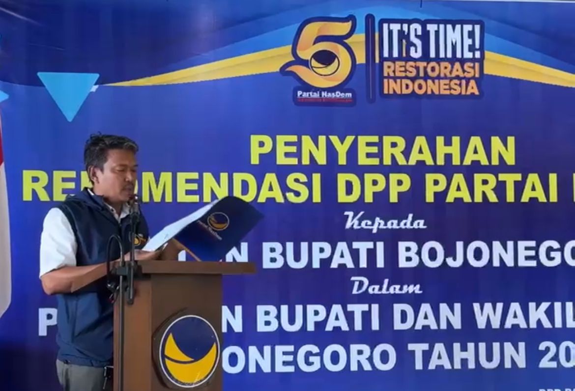 DPP Partai Nasdem, Resmi Rekomendasikan Anna Muawanah Sebagai Calon ...
