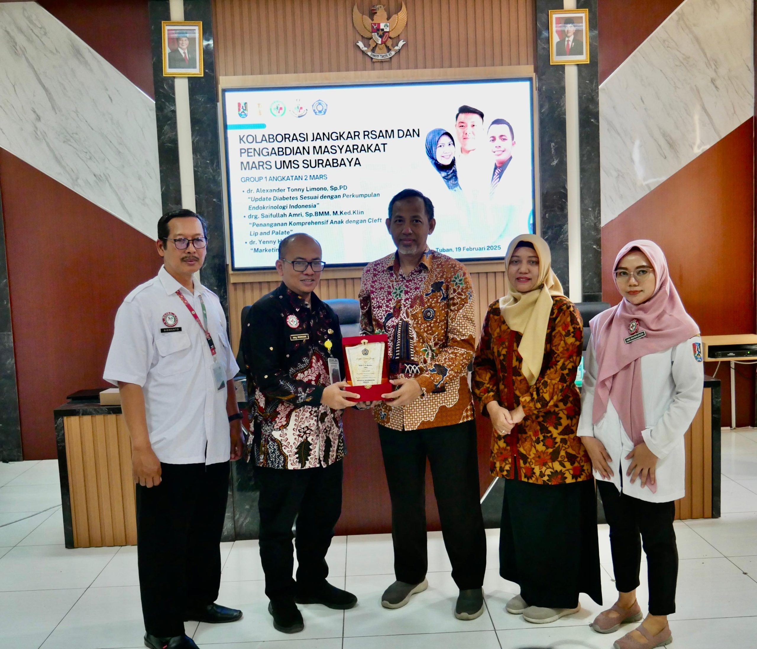 Kolaborasi Jangkar RSAM DAN Pengabdian Masyarakat MARS UMS SURABAYA